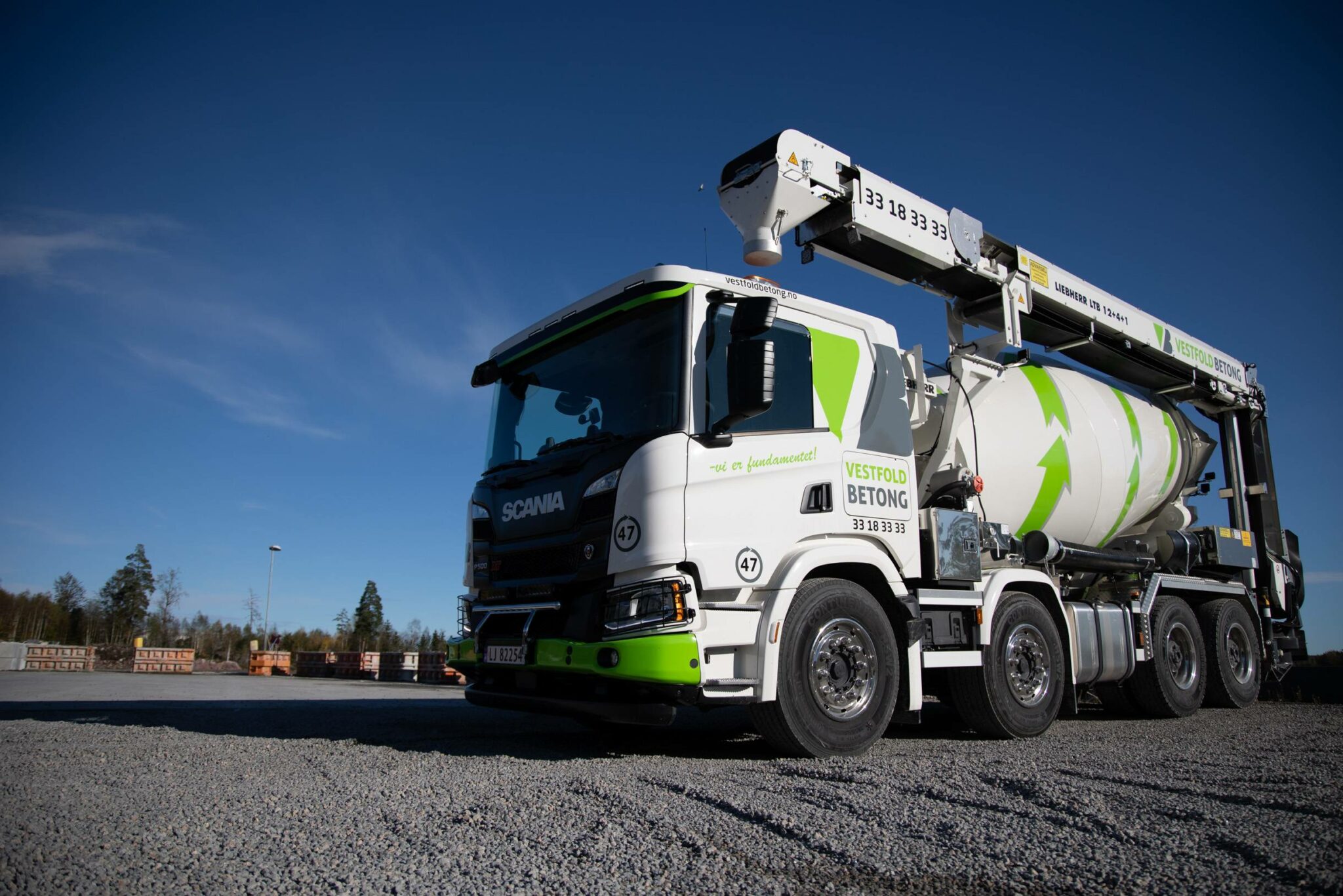 Farget betong og slipte gulv » Vestfold Betong